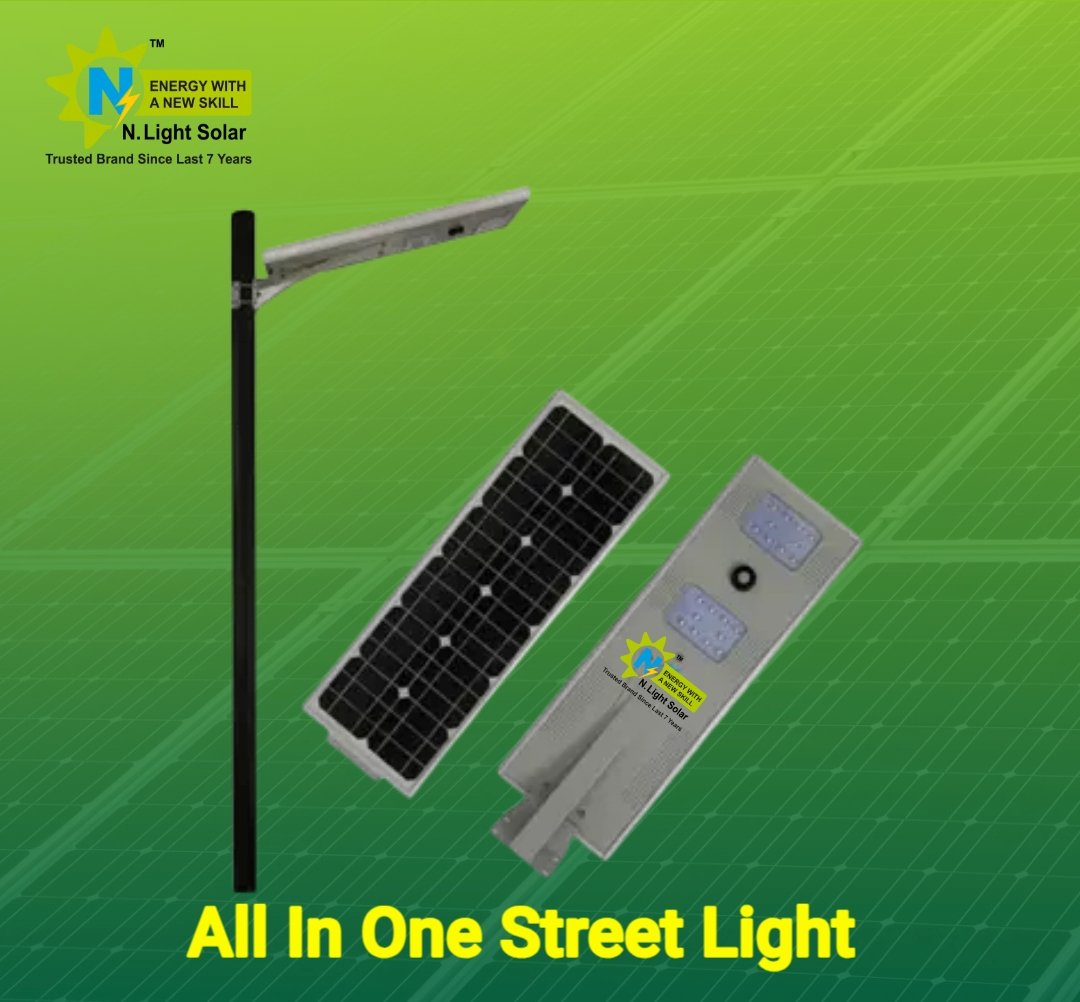 All in One Solar Street Lights in India | NLight Solar